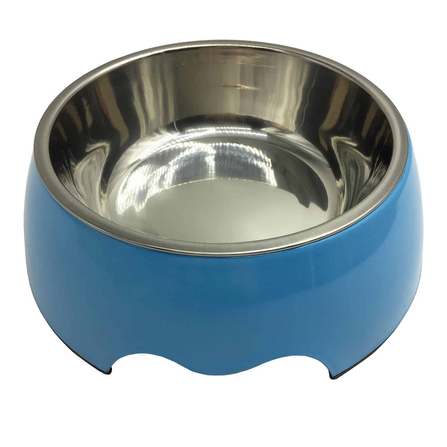 Melamine Stainless Steel Pet Food Bowl 16 Oz UPCO