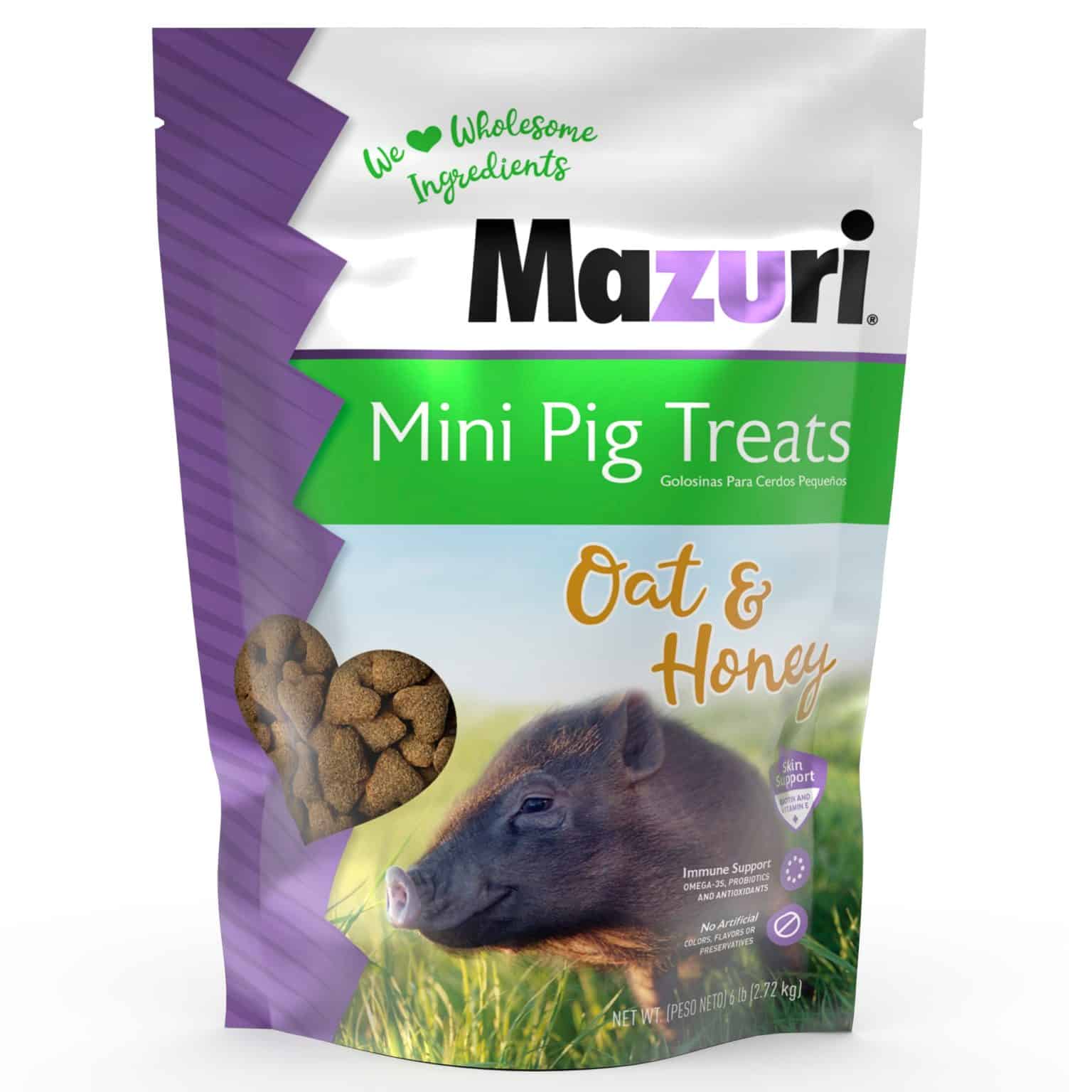 Mazuri Mini-Pig Treat Oat & Honey 3.5 lb | UPCO Pet Supplies