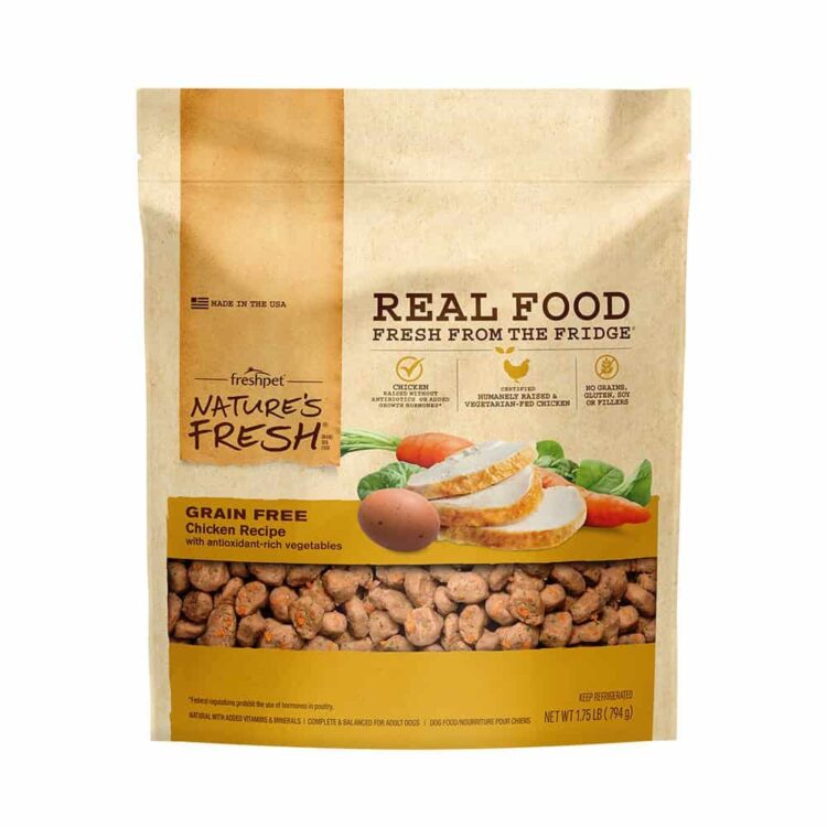 Freshpet Nature's Fresh Meals GF Chicken Recipe for Dogs 1.75 lbs